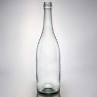 China Customizable Capacity and Shape Screw Cap Glass Bottle for Rum Vodka Whisky Tequila Gin for sale