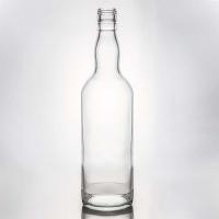 China Customizable Capacity and Shape Screw Cap Glass Bottle for Rum Vodka Whisky Tequila Gin for sale