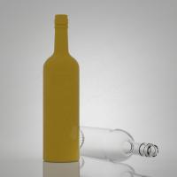China Super Flint Rum Vodka Whisky Tequila Gin Glass Bottle with Ropp Cap 750ml 620g Industrial Liquor for sale