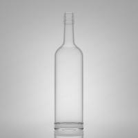 China Super Flint Rum Vodka Whisky Tequila Gin Glass Bottle with Ropp Cap 750ml 620g Industrial Liquor for sale