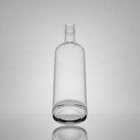 China Super Flint Rum Vodka Whisky Tequila Gin Glass Bottle with Ropp Cap 750ml 620g Industrial Liquor for sale