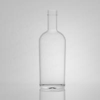 China Food Grade Glass Bottle for Rum Vodka Whisky Tequila Gin 750ml 720g Cork Included for sale