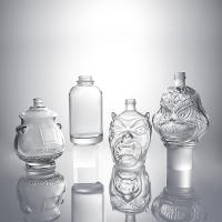 China Industrial Liquor Screw Top Glass Bottle for Whisky Vodka Rum for sale