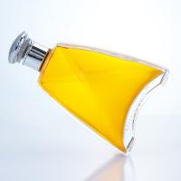 China Custom Logo Industrial Glass Liquor Bottle for Vodka Gin Rum Tequila Whisky for sale