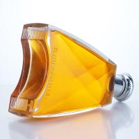 China Custom Logo Industrial Glass Liquor Bottle for Vodka Gin Rum Tequila Whisky for sale