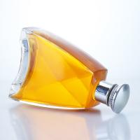 China Custom Logo Industrial Glass Liquor Bottle for Vodka Gin Rum Tequila Whisky for sale