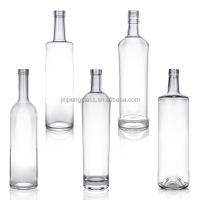 China Industrial Beverage Glass Bottle for Gin Rum Brandy Whisky 750ml Straight Shoulder for sale