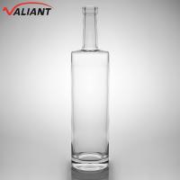 China Industrial Beverage Glass Bottle for Gin Rum Brandy Whisky 750ml Straight Shoulder for sale