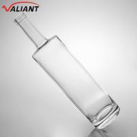 China Industrial Beverage Glass Bottle for Gin Rum Brandy Whisky 750ml Straight Shoulder for sale