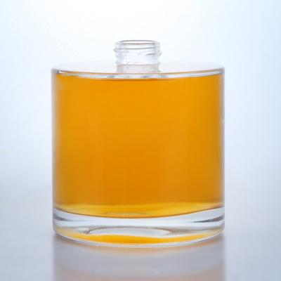 China Surface Handling Decal 400ml Glass Bottle for Gin Rum Champagne Brandy Whisky for sale
