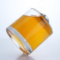 China Surface Handling Decal 400ml Glass Bottle for Gin Rum Champagne Brandy Whisky for sale