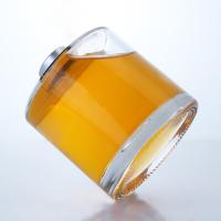 China Surface Handling Decal 400ml Glass Bottle for Gin Rum Champagne Brandy Whisky for sale