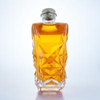 China Unique Design 800ml Glass Bottle for Beer Gin Rum Champagne Brandy Whisky Clear Flint for sale