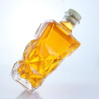 China Unique Design 800ml Glass Bottle for Beer Gin Rum Champagne Brandy Whisky Clear Flint for sale