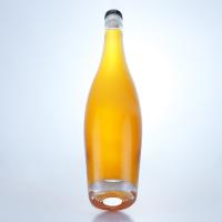 China Glass Collar 500ml Bottle for Whisky Brandy Champagne and More for sale