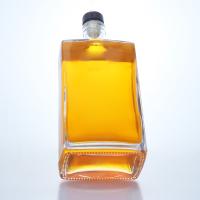China Decal Surface 750ml Liquor Glass Bottle for Gin Rum Champagne Brandy Whisky and Tequila for sale