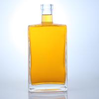 China Decal Surface 750ml Liquor Glass Bottle for Gin Rum Champagne Brandy Whisky and Tequila for sale