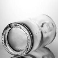 China Collar Material Glass 750ml Round Shaped Clear Flint Bottle for Customized Gin Rum for sale