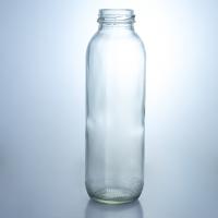 China Customized Clear Frosted Glass Bottles for Beverage and Glass Collar within Your Budget for sale