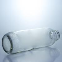 China Customized Clear Frosted Glass Bottles for Beverage and Glass Collar within Your Budget for sale
