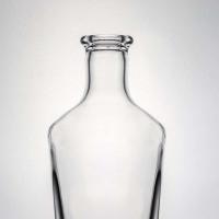 China Tequila High Flint Glass Bottle with Cork Customized Logo 700ml 800ml 1000ml Empty for sale