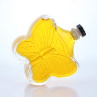 China Beverage 330ml Clear Super Flint Empty Glass Bottles with Customized Logo for sale