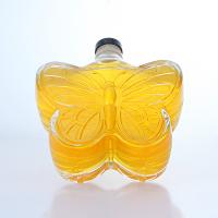 China Beverage 330ml Clear Super Flint Empty Glass Bottles with Customized Logo for sale