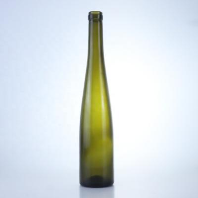 China 520ml/700ml Elegant Antique Green Glass Bottle for Whisky Vodka Tequila Gin Rum for sale