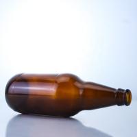 China Empty 490ml 700ml 750ml Special Shaped Vodka Beer Whisky Brandy Liquor Glass Bottle for sale