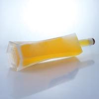 China 750ml Clear Vodka Whisky Glass Bottles With Cork for Beverage Storage Collar Material for sale