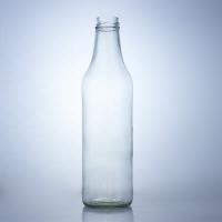 China Clear Whisky Vodka Glass Bottle Unique 650ml Special-Shaped with Screw Top Finish for sale
