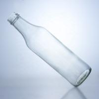 China Clear Whisky Vodka Glass Bottle Unique 650ml Special-Shaped with Screw Top Finish for sale