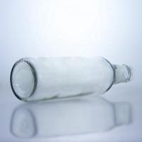 China Clear Whisky Vodka Glass Bottle Unique 650ml Special-Shaped with Screw Top Finish for sale