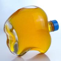 China Customized Logo Unique Empty Liquor Glass Bottle for Gin Whisky Rum Tequila Brandy for sale