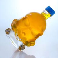 China Collar Material Glass Super Flint Glass 750ml Clear Glass Bottle with Screw Cap for sale