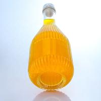 China Flint Glass 500ml 750ml 1000ml Special Shaped Vodka Whisky Bottle with Customized Logo for sale