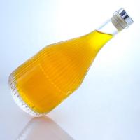 China Flint Glass 500ml 750ml 1000ml Special Shaped Vodka Whisky Bottle with Customized Logo for sale