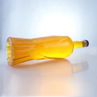 China 500ml 750ml 1000ml Empty Vodka Liquor Gin Rum Tequila Whiskey Brandy Spirit Glass Bottle for sale