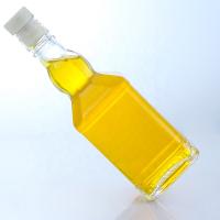 China 350ml 500ml Screw Cap Flint Glass Transparent Bottle for Whisky Vodka Champagne Tequila Gin Rum for sale