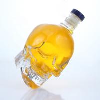 China Other Beverage Popular Shaped Transparent 700ml 750ml Bottle for Whisky Rum Gin Brandy for sale