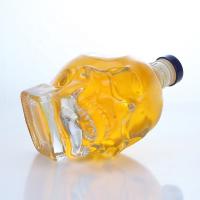 China Other Beverage Popular Shaped Transparent 700ml 750ml Bottle for Whisky Rum Gin Brandy for sale