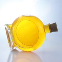 China Thick Bottom Cork Sealing Type Empty Glass Bottle for Gin Whisky Rum Tequila Brandy for sale