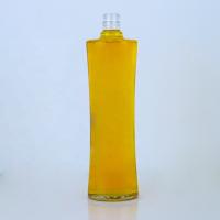 China Glass Bottle for Vodka Gin Rum Whisky Brandy 500ml 750ml 1000ml Transparent Empty for sale
