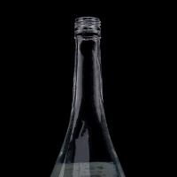 China Hot Stamping Customized 700ml 750ml Glass Bottle for Whisky Gin Vodka Rum Liquor for sale