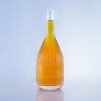 China Transparent Empty Glass Bottle for Vodka Gin Rum Whisky Brandy in 500ml 750ml 1000ml for sale