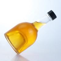 China Elegant 500ml 750ml 1000ml Flint Glass Spirit Bottle for Whisky Vodka Champagne Tequila for sale