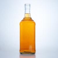 China SCREW CAP Glass Bottle for Whisky Brandy Wine Spirits Alcoholic Champagne Alcohol Liquor OEM for sale