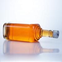 China SCREW CAP Glass Bottle for Whisky Brandy Wine Spirits Alcoholic Champagne Alcohol Liquor OEM for sale