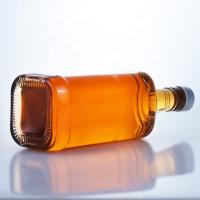China SCREW CAP Glass Bottle for Whisky Brandy Wine Spirits Alcoholic Champagne Alcohol Liquor OEM for sale