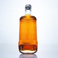 China SCREW CAP Glass Bottle for Whisky Brandy Wine Spirits Alcoholic Champagne Alcohol Liquor OEM for sale